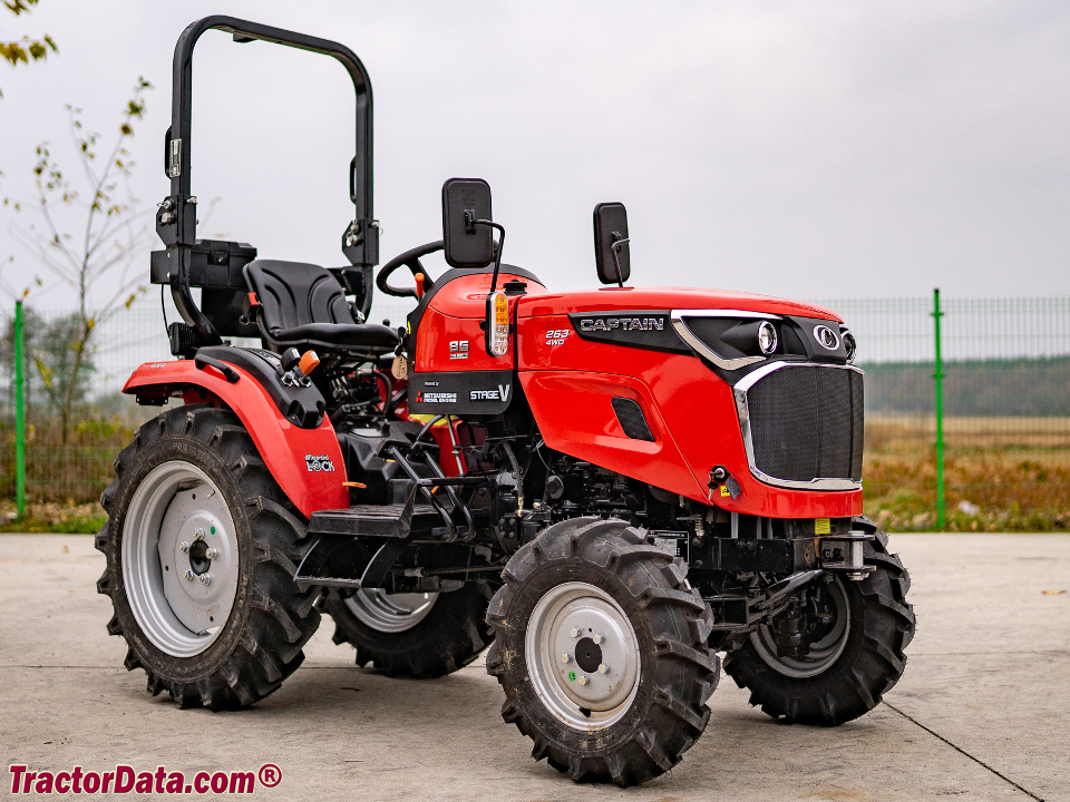 Captain 263 tractor information - tractordata